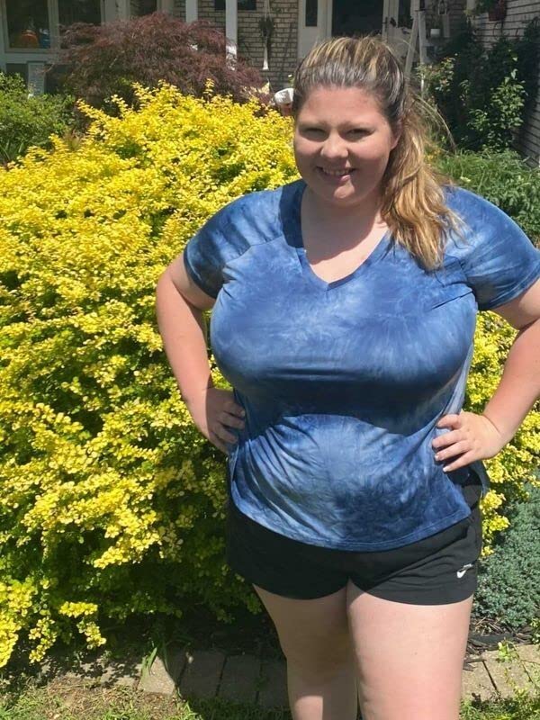 COOTRY Plus Size Workout Tops for Women Short Sleeve V Neck Loose Fit Yoge Causal Summer Shirts Dark Grey 3X