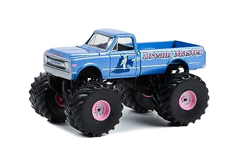 Greenlight 1:64 Kings of Crunch Series 12 - Dream Master - 1969 C-10 Monster Truck 49120-D [Shipping from Canada]