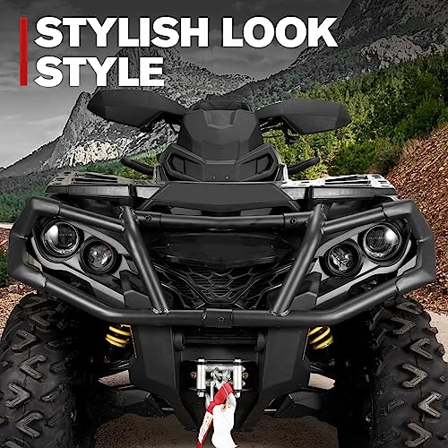Front & Rear Bumper for Can Am Outlander 570 1000 XMR Accessories, A & UTV PRO Front Brushguard Protect for 2012-2022 Can-Am G2 450 500 650 800 850 MAX, Replace OEM # 715004837, 715004920, 2 Set