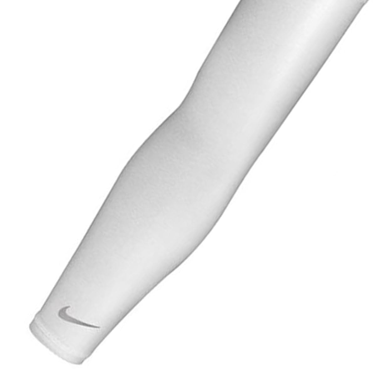 Nike Unisex's Lightweight Running Sleeve, White/Silver, Large-XLarge