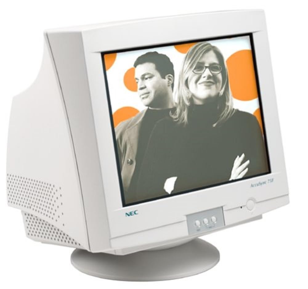 NEC AccuSync 75F Flat Screen 17" CRT Monitor (PC/Mac)