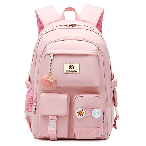 HIDDS Laptop Backpack Girls 15.6 Inch Bundle with Women Purses Backpack College School Bag Baby Diaper Backpacks
