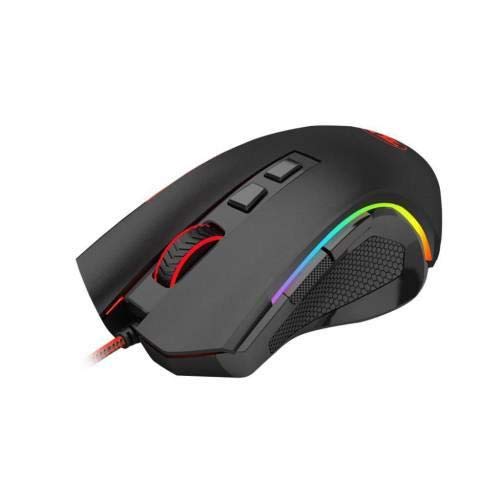 Redragon Black Griffin Gamer Mouse with RGB LED - M607, Unico