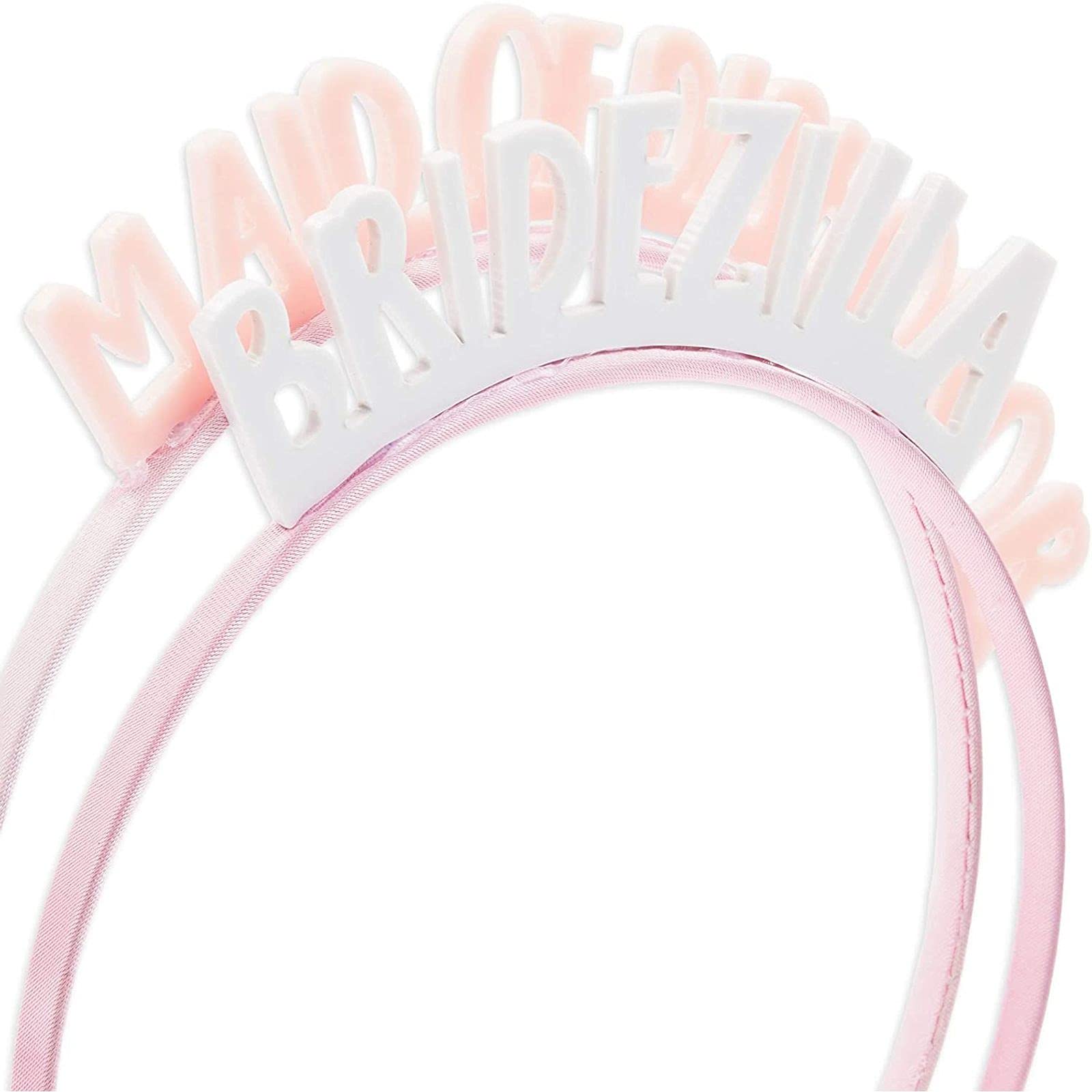 BLUE PANDA Bridal Party Headband Tiara 8 Pack - Bachelorette Party Accessories