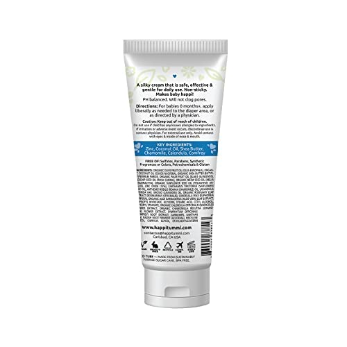 Happi Tummi Natural Colic Relief Blue Belly Band with Natural and Organic Diaper Rash Cream