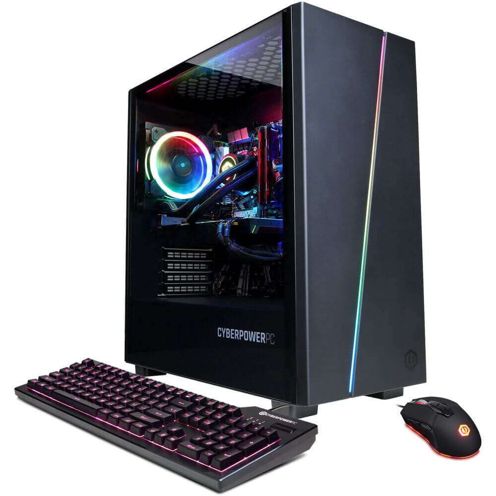 CyberpowerPC Gamer Supreme Liquid Cool Gaming Desktop Computer, Intel Core i7-12700KF 3.6GHz, 16GB RAM, 1TB SSD, NVIDIA GeForce RTX 3060 12GB, Windows 11 Home