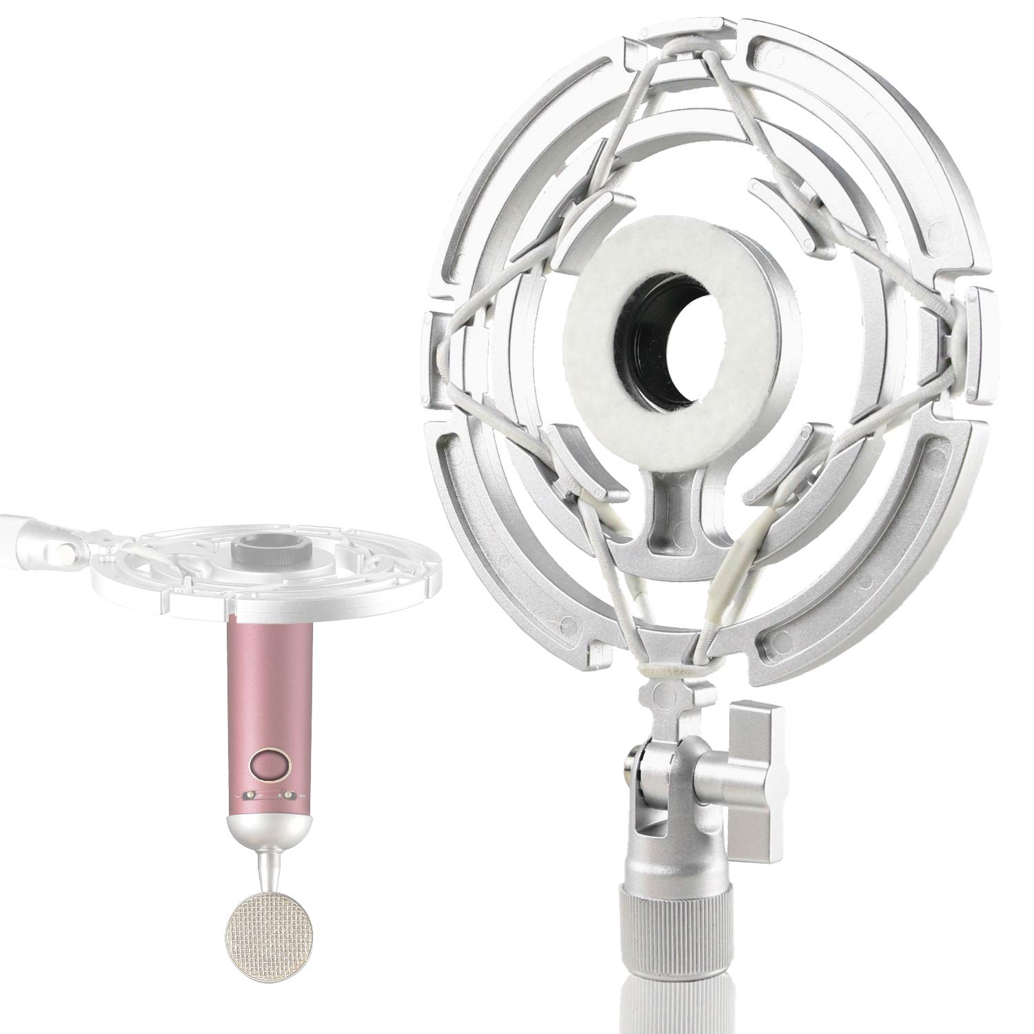 Blue Spark Shock Mount, Shockmount to Reduce Vibration Noise Matching Mic Boom Arm, Compatible for Blue Spark SL Microphone by YOUSHARES