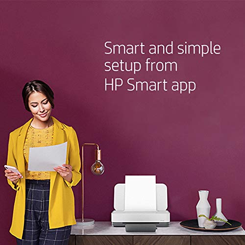 HP Tango Smart Wireless Printer β Mobile Remote Print, Scan, Copy, HP Instant Ink, Works with Alexa(2RY54A),White