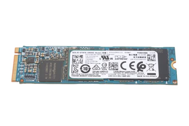 Ebid-Dealz Replacement for 512GB M.2 NVMe PCIe Internal SSD Solid State Drive Toshiba KXG50ZNV512G 70KCW 934101-001