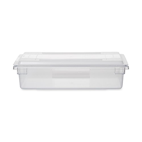 Rubbermaid Commercial Products Food Storage Box Lid for 8.5, 12.5, 16.5, and 21.5 Gallon Sizes, White (FG350200WHT)