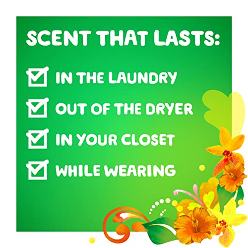 Gain + Aroma Boost Laundry Detergent Liquid Soap, Island Fresh Scent, 107 Loads, 154 Fl Oz, He Compatible
