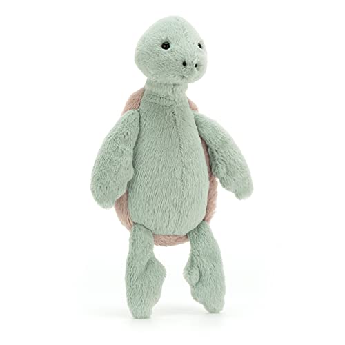 Jellycat Bashful Turtle Stuffed Animal, Medium 12 inches | Reptile Plush Toy | Classic Children's Gift