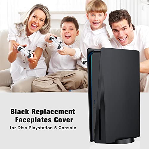 BSOON PS5 Accessories Faceplate, Hard Shockproof Playstation 5 Face Plate Shell Skin Case, ABS Anti-Scratch Dustproof PS5 Gaming Console Cover Replacement Accessories for PS5 Disc Edition