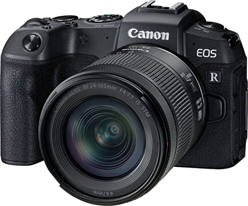 Canon EOS RP Mirrorless Camera with RF 24-105mm f/4-7.1 is STM Lens and 20 Essential Accessories for Content Creators