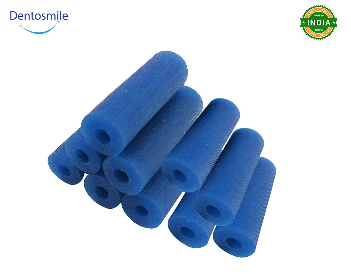 Dentosmile Chewies Seater for Invisalign Aligner Chompers Trays in Blue Colour with Carry Case