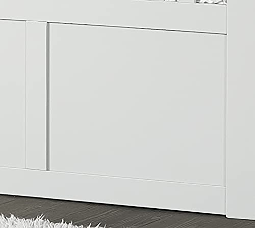 Hillsdale Furniture Hillsdale Charlie Captains Bed With One Storage Unit, Twin, White