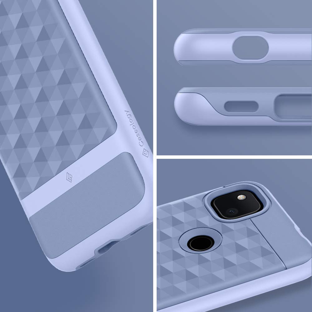 Caseology Parallax for Google Pixel 4a Case (2020) [NOT Compatible with Pixel 4a 5G] - Purple-ish