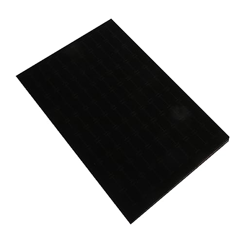 Cabilock Velvet 2pcs Box jewelry box pad dresser organization sponge tray Ear display pad Jewelry display pad hoop ear foam insert jewelry organizer inserts ear sponge holder foams pad