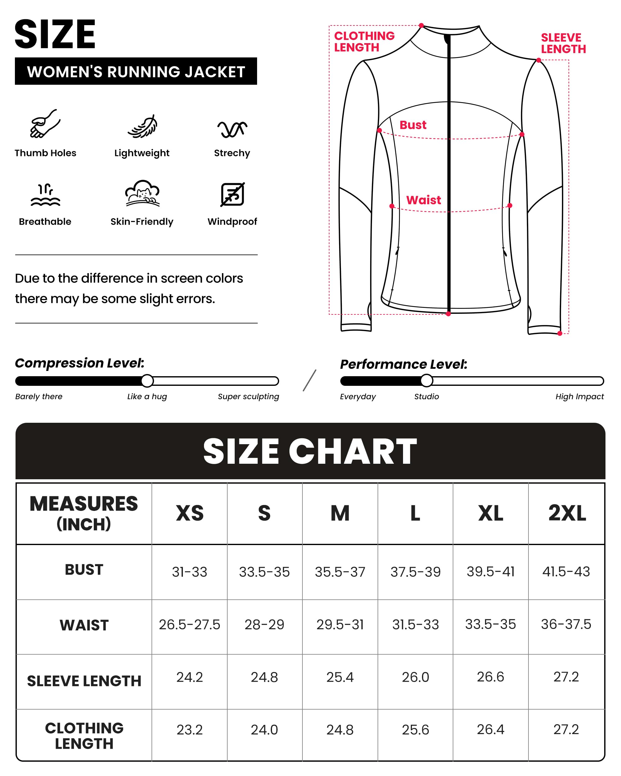 colorskin Workout Jackets for Women Full Zip Athletic Running Track Jacket with Pockets Slim Fit Yoga Jacket with Thumb Holes(Almond,Medium)