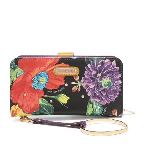 Nicole Lee SIGNATURE BIFOLD WALLET WRISTLET-BE MY VALENTINE