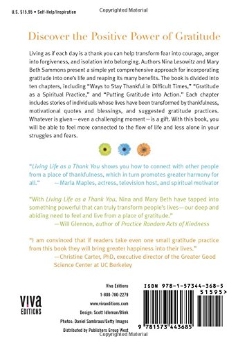 Living Life as a Thank You: The Transformative Power of Daily Gratitude