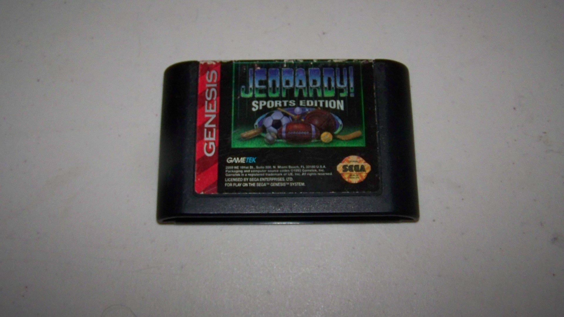 Jeopardy: Sports Edition - Sega Genesis