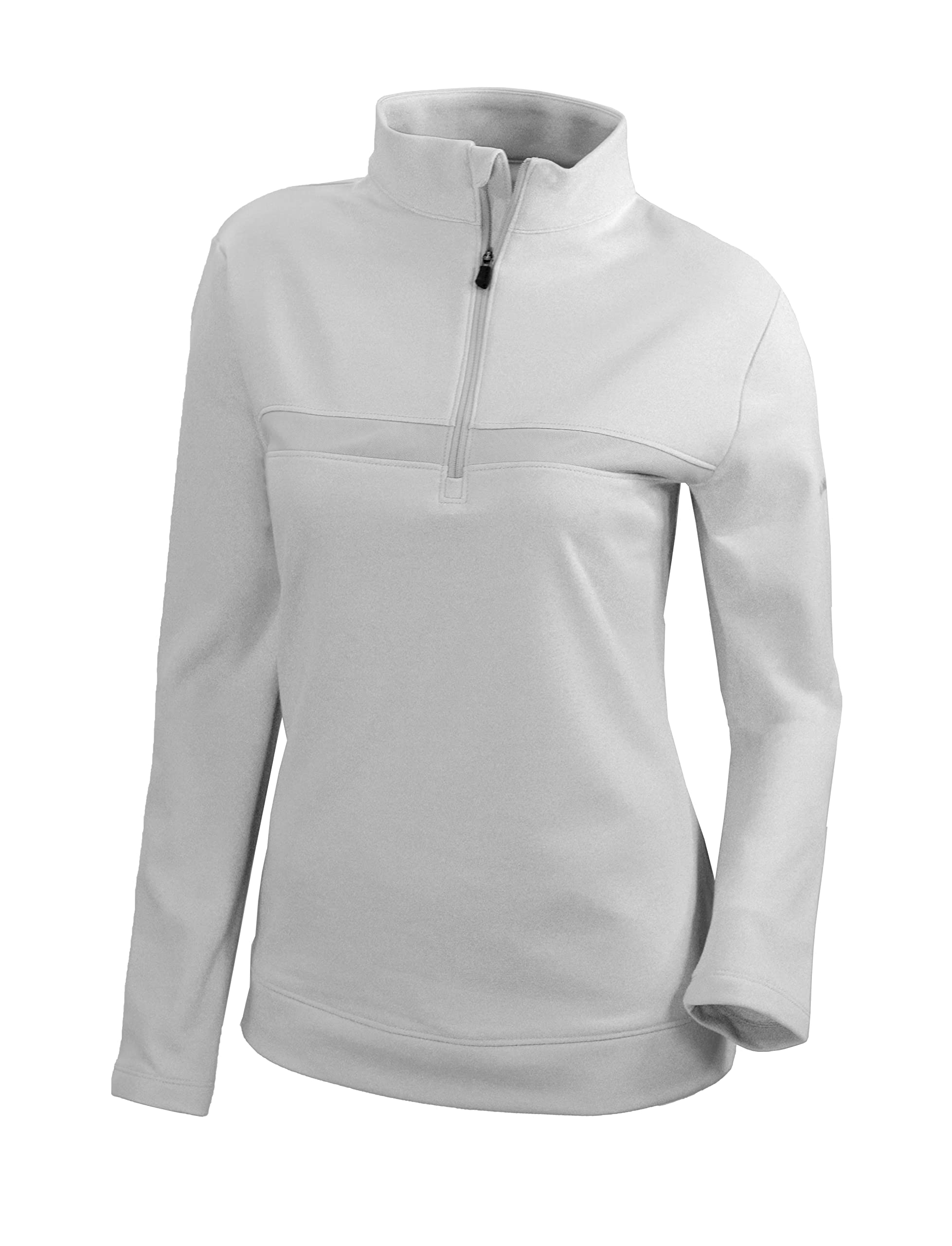 Columbia Golf Women's Omni-Wick Play Through 1/4 Zip Pullover (Medium, White)