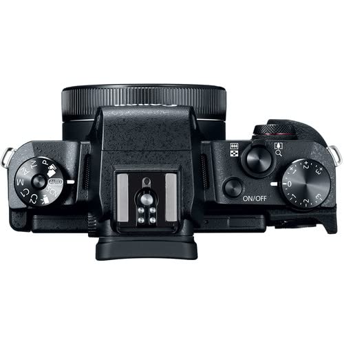 Canon PowerShot G1 X Mark III Digital Camera (2208C001), 64GB Memory Card, 2 x NB13L Battery, Corel Photo Software, Card Reader, LED Light, Soft Bag + More (International Model) (Renewed)