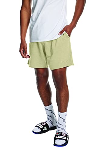 Champion Men's Lightweight Fleece Short, Vintage Dye Country Walnut, Medium