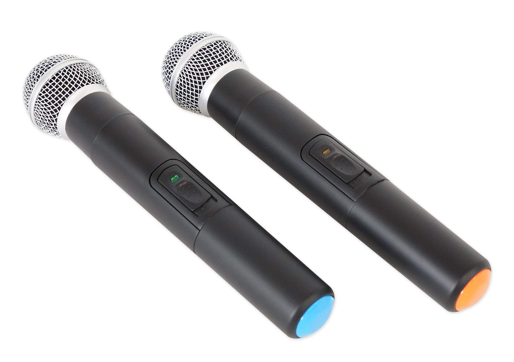 Rockville RAM12BT 12" 600W Rechargeable PA Speaker with Bluetooth, Deep Bass, Includes 2 Wireless Mics, TWS Linking, USB/SD Inputs, - Perfect for Mobile DJ and Musicians, Small Venues, Events