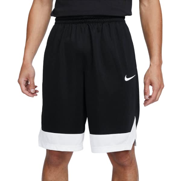 Nike Men's Dri-FIT Icon Basketball Shorts Black/White/White/White XX-Large