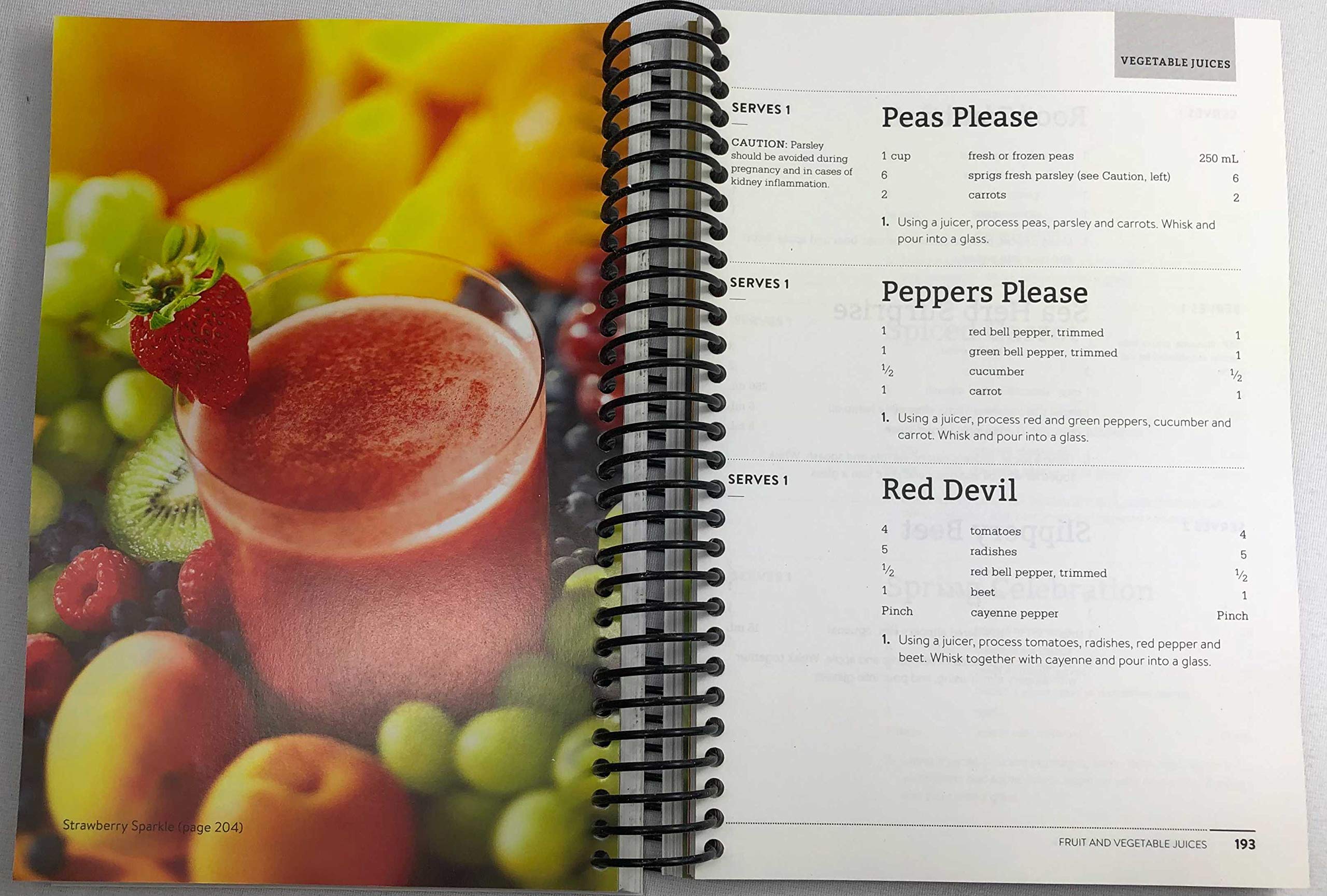 The Juicing Bible [Spiral-bound] Pat Crocker