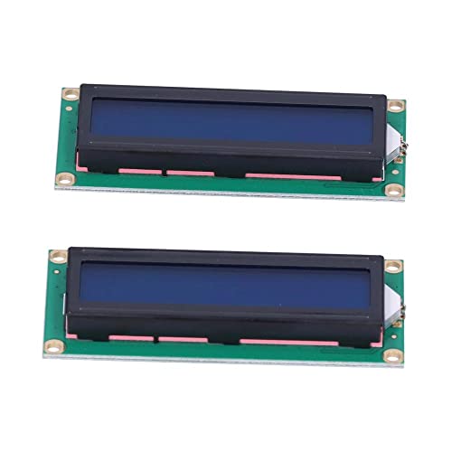 DIY Electronics Kit - Single Chip Microcontroller Module with LCD Display Robot Accessories and Module Interface Adapter for Test Development DC5V Power Supply and 1602 Module