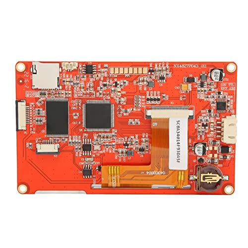 Dpofirs Enhanced 4.3 inch Display NX4827K043 Resistive Touch Screen HMI LCD 480x272 for Arduino Raspberry Pi, HMI TFT LCD 480x272 Support Audio Video Resistive Touch Screen