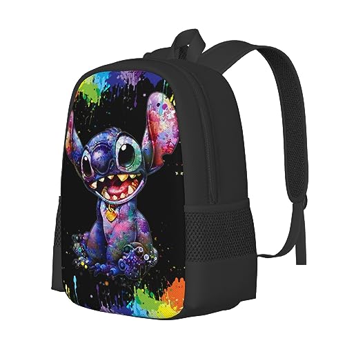 Giuda Cute Anime Backpack 17 Inch Large Capacity Multifunction Backpacks Lightweight Sports Travel Laptop Bag Daypack