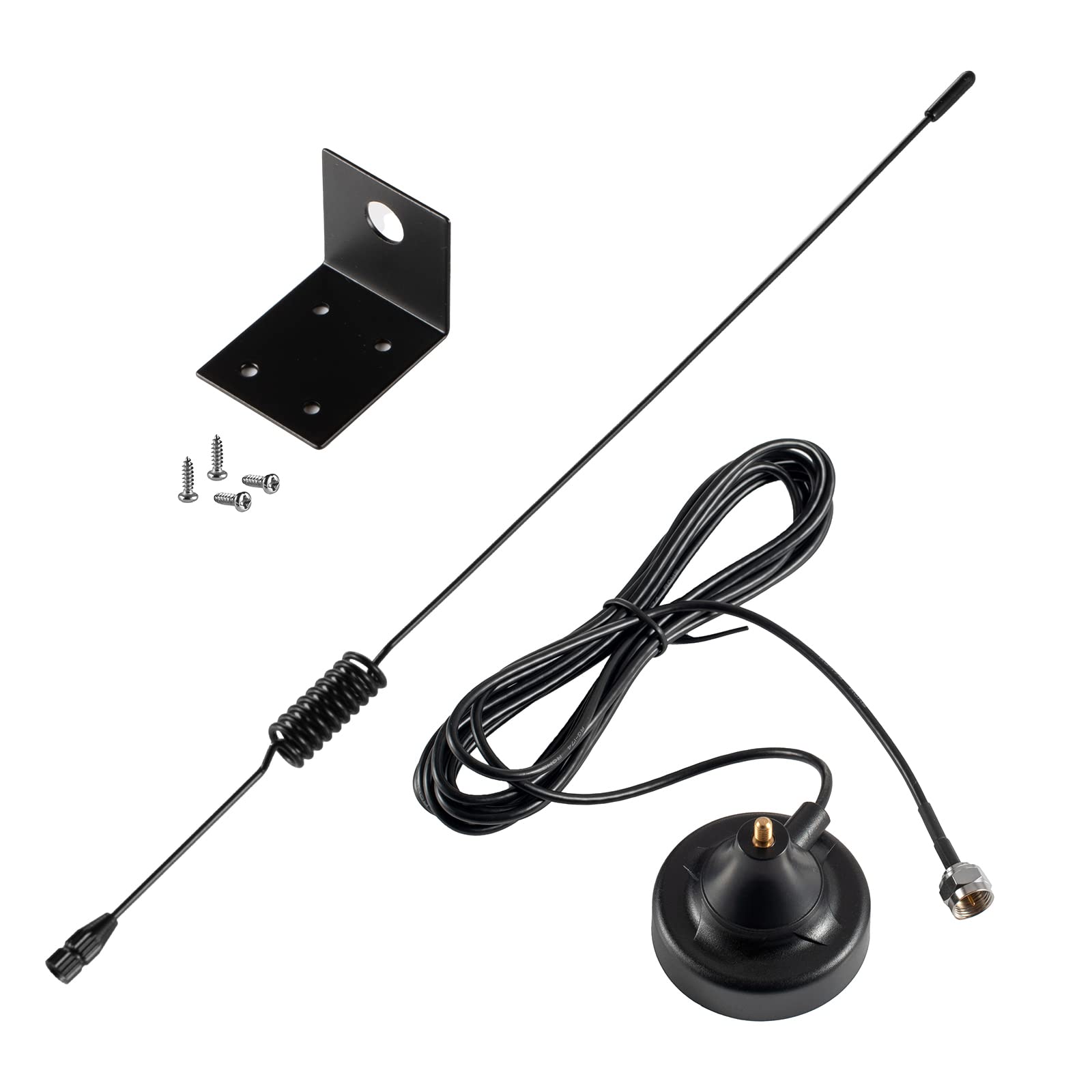 Waterproof Smart Gate Opener Extended Long Range Magnetic Base F Male Connector Receiver Antenna Compatible with Ghost TSS1XP DTP1XP DTP1 DEP2 TDS2 Etc Wireless Gate Opener Signal Booster,Eifagur