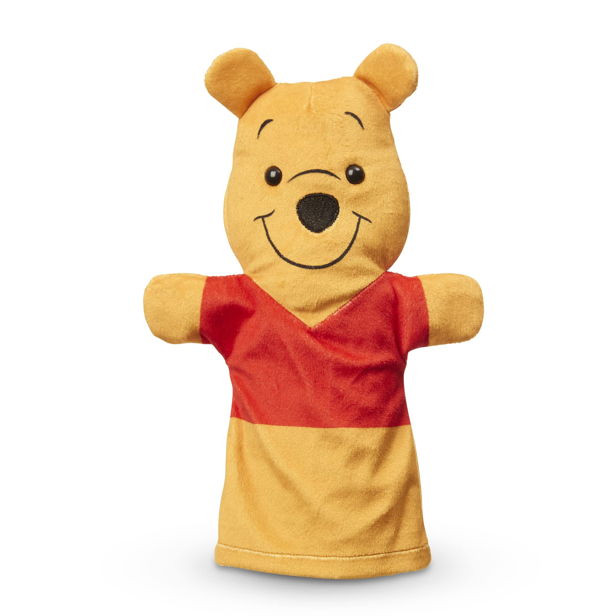 Melissa & Doug Disney Winnie the Pooh Soft & Cuddly Hand Puppets Toys For Kids Ages 2+