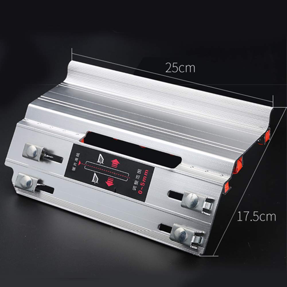 DGHAO Chamfer Frame 45 Degree Seat Miter Beveled Home Tool Support Mount Cutter Electric Saw Ceramic Tile Pneumatic(Silver),free size
