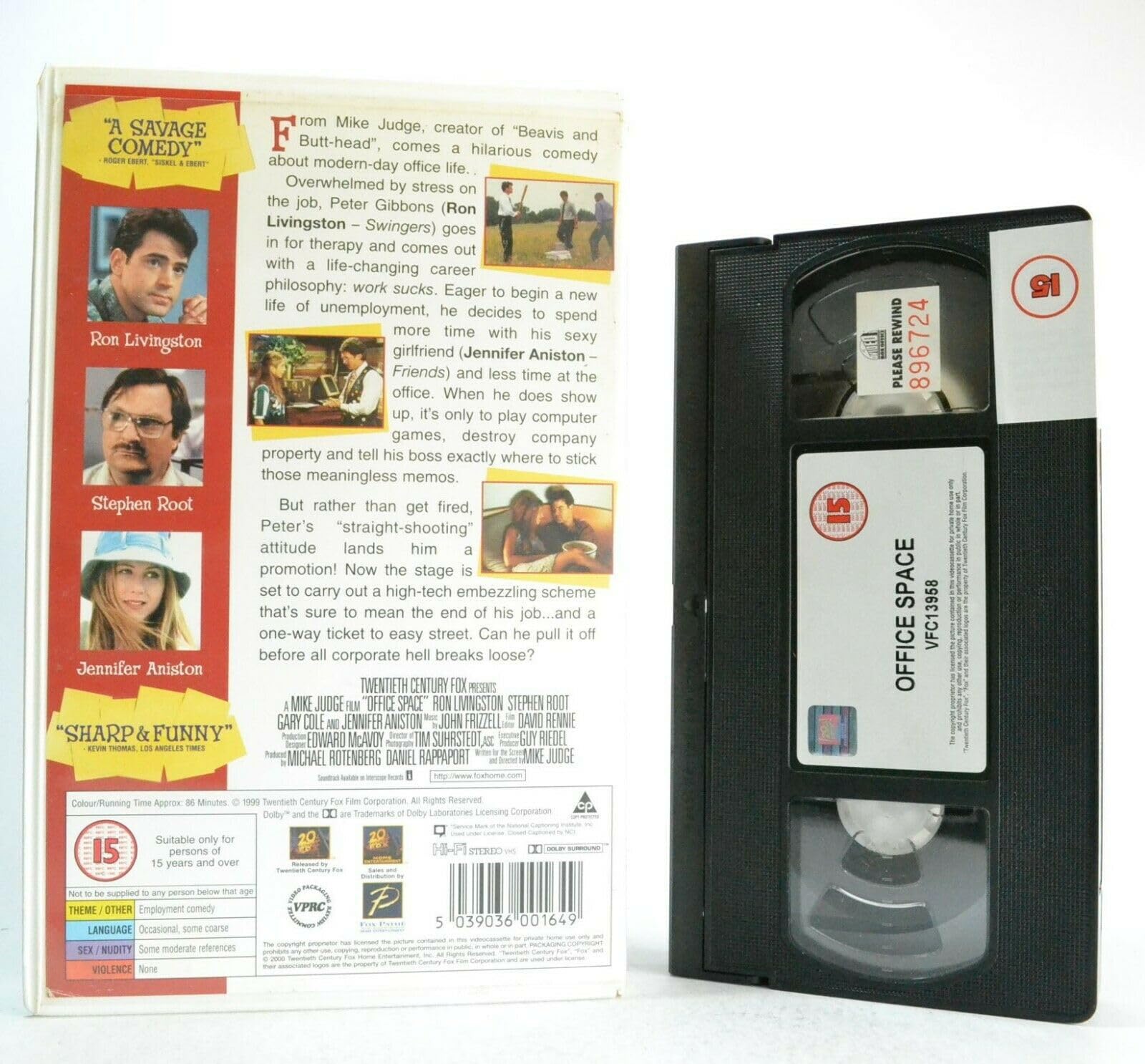 Office Space [VHS]