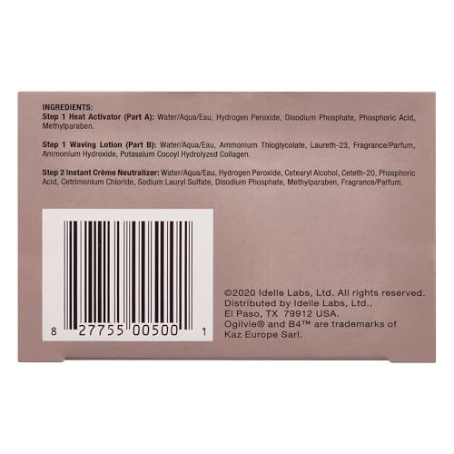 Ogilvie Salon Styles Precisely Right Professional Conditioning Perm Kit - Ideal for Color-Treated, Thin, or Delicate Hair - 1 Application