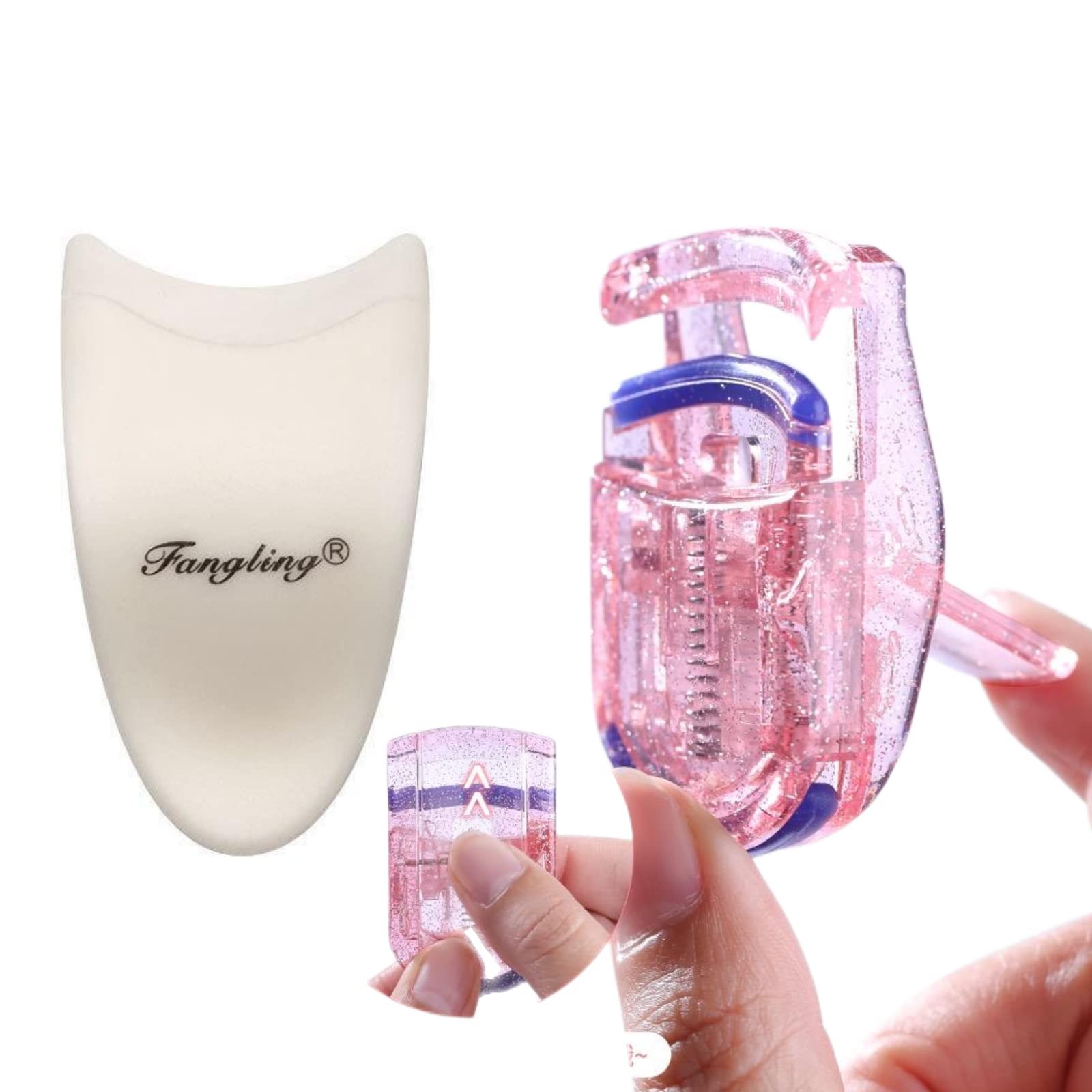 Eyelash Applicator Tool-Eyelash Curlers Lash Clip Separator Curler for Make Up Application Kit (Pack of 2)