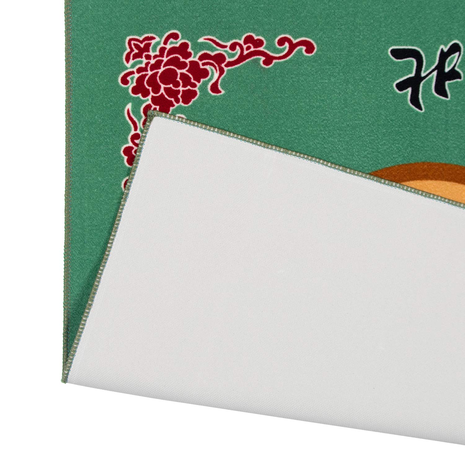 Sanvo Universal Mahjong/Paigow/Poker/Dominos/Game Table Cover,Slip Resistant Mat(Green) 31.5" x 31.5"(80cm x 80cm)