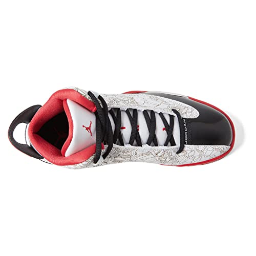 Jordan Air Jordan Dub Zero (Big Kid) White/True Red/Black/Neutral Grey 7 Big Kid M
