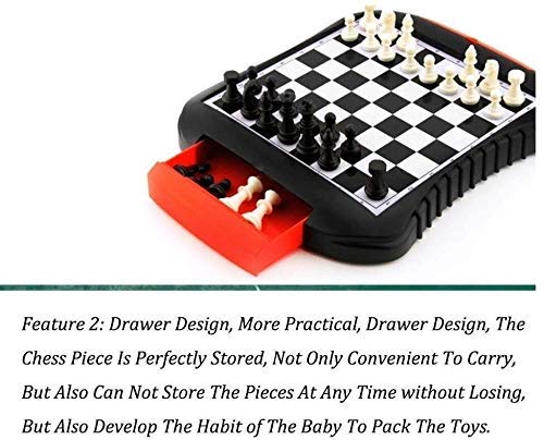 Chess Sets and Boards Set 32Pcs/Set Plastic Chinese Games Magnetic Chessman Christmas Birthday Premium Gifts Entertainment Board G