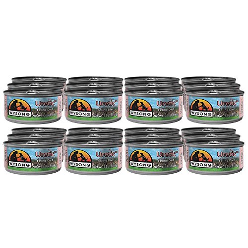 Wysong Uretic With Organic Chicken Feline Diet Canned Cat Food, Twenty Four - 5.5 Ounce Cans