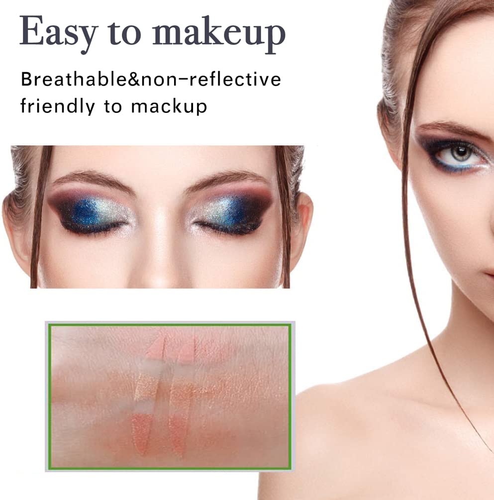 Eyelid Tapes, 288pcs x 5MM Self-Adhesive, Easy to Apply Make-up After Eye Charm on. Breathable, Waterproof, Naturally 48h Stay, for All Skin Colours, Great Make up Tool