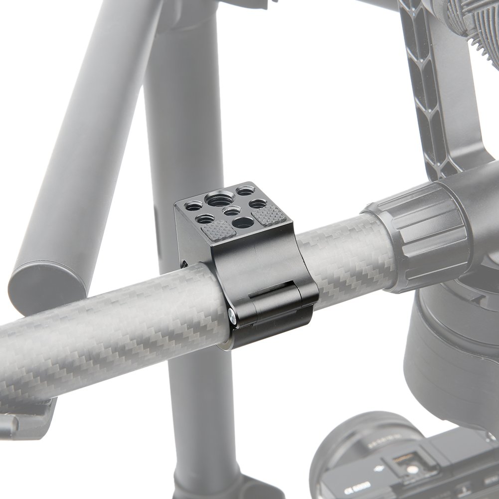 NICEYRIG 25mm Rod Clamp with 1/4 3/8 Thread for DJI Ronin M MX Freefly MOVI Gimbal Stabilizer System - 101