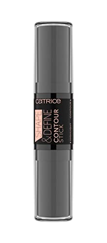 Catrice | Shape & Define Contour Stick | Dual Ended Cream Highlight & Contour | Easy to Apply & Blend | Vegan & Cruelty Free | Free From Parabens, Gluten, Phthalates & Microplastics (020 |Medium)