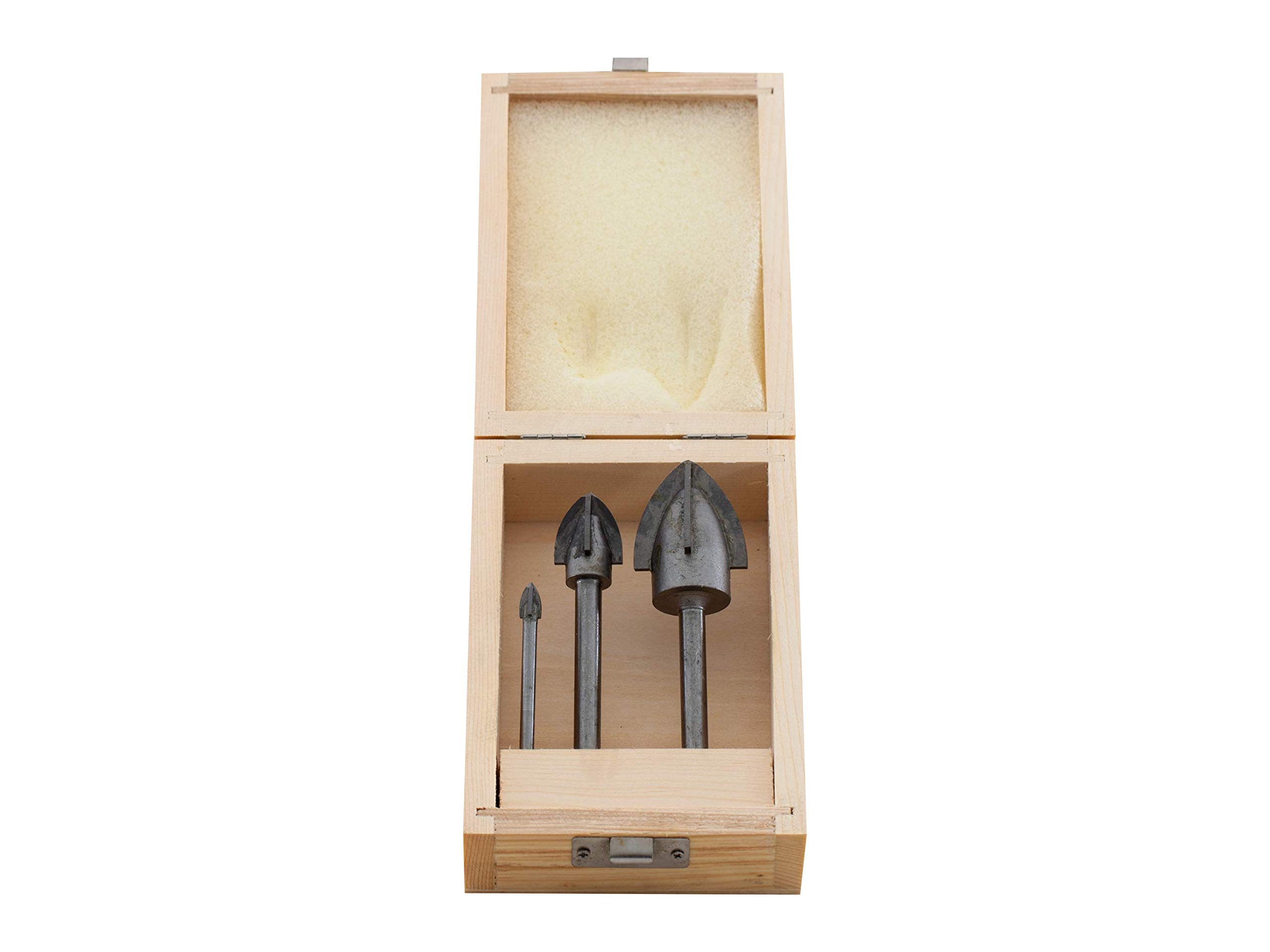 WingIts WA2003PCS Apache200 3-Piece Drill Bit Kit, Contains 1/4-Inch, 3/4-Inch & 1-1/4-Inch, Black