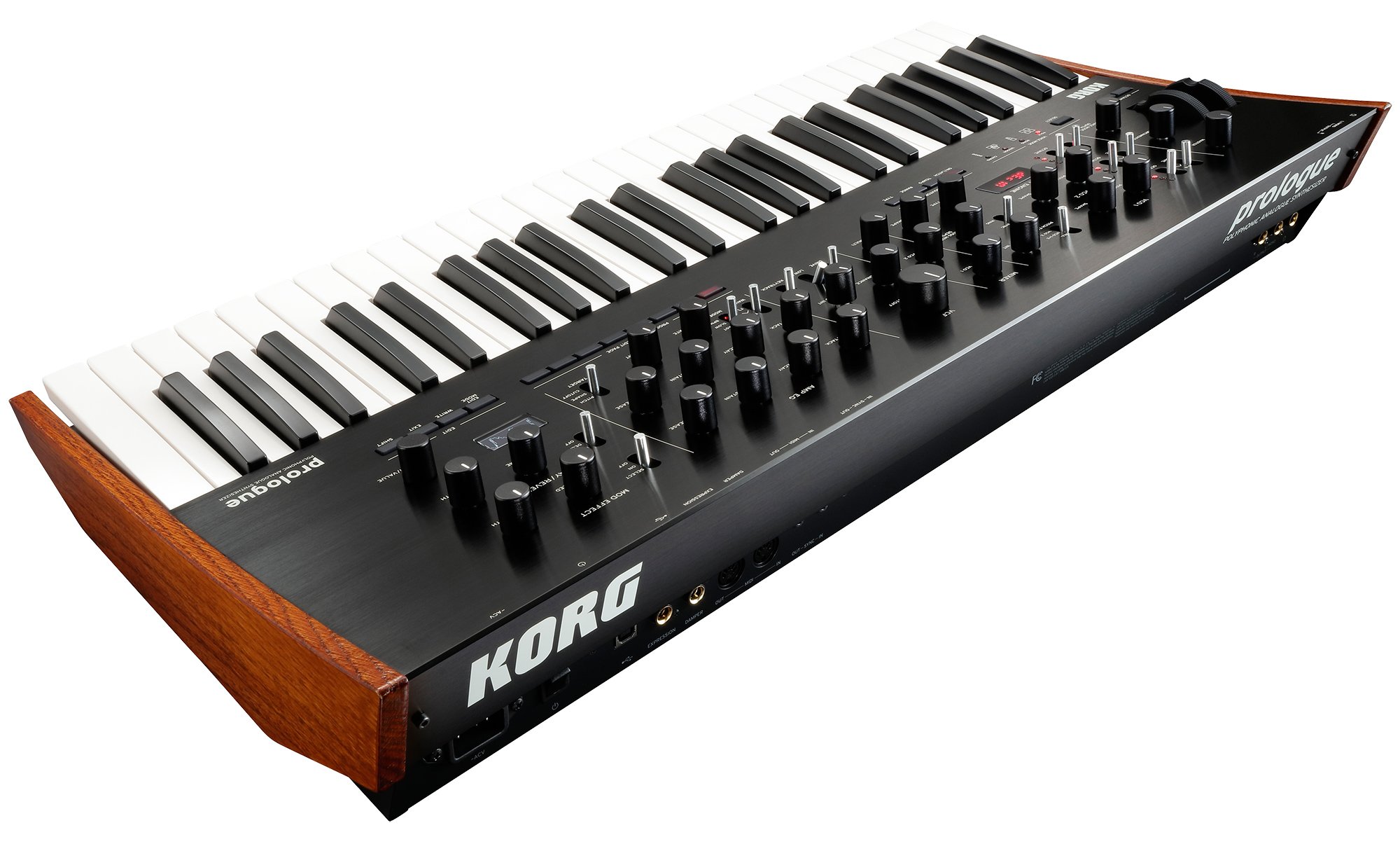 Korg Prologue 8 Polyphonic Analogue Synthesizer Bundle with Sustain Pedal and Austin Bazaar Polishing Cloth